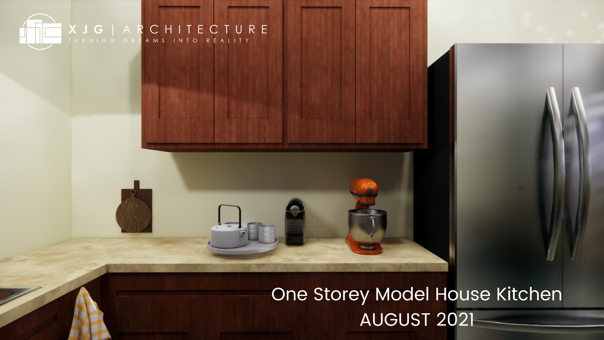 One Storey Model House – XJG Architecture