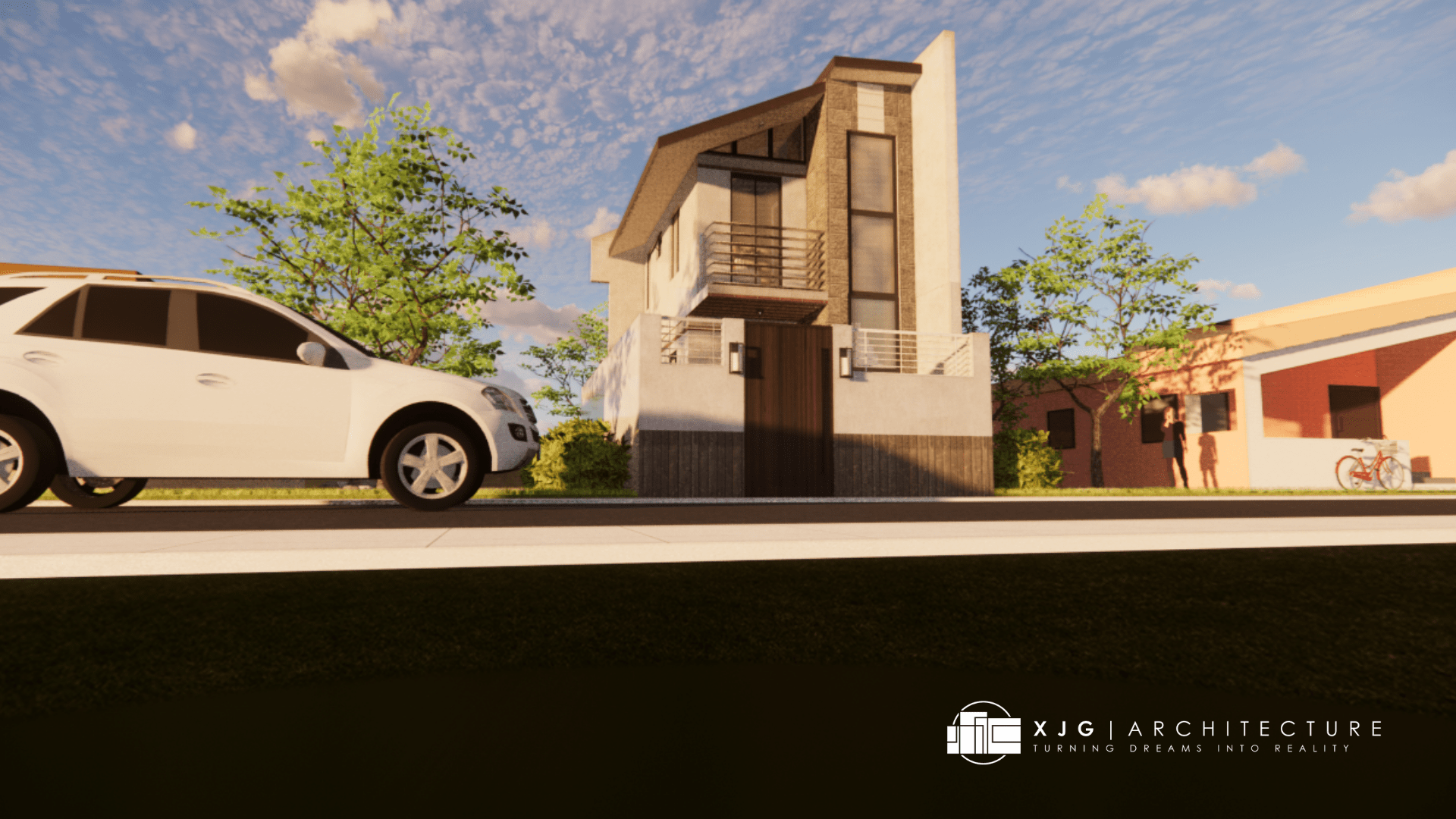Mid-Cost Modern House – XJG Architecture